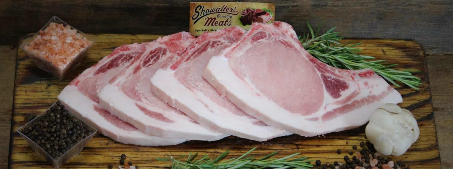 Corn-Fed Meat Hogs, Meat Pigs | Showalter's Country Meats